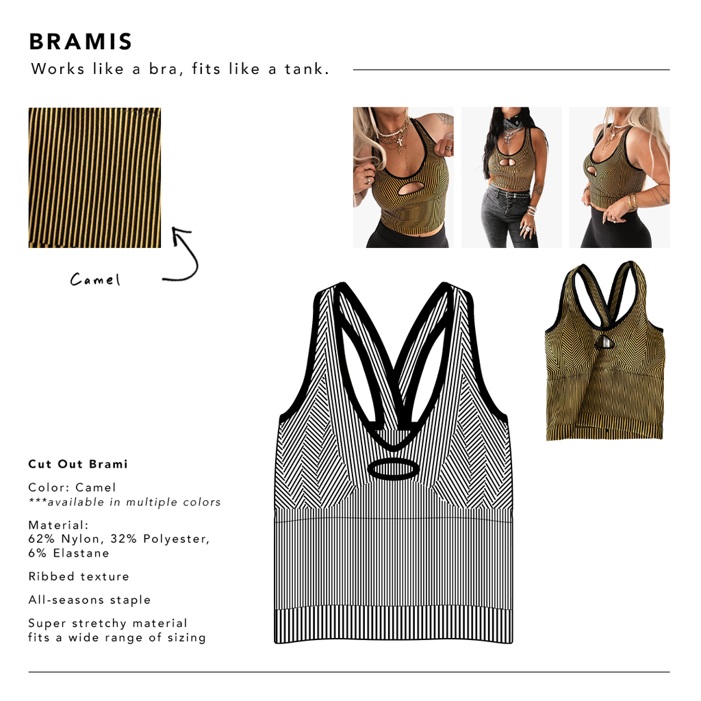 FINAL SALE: CUT OUT BRAMI – Pebby Forevee