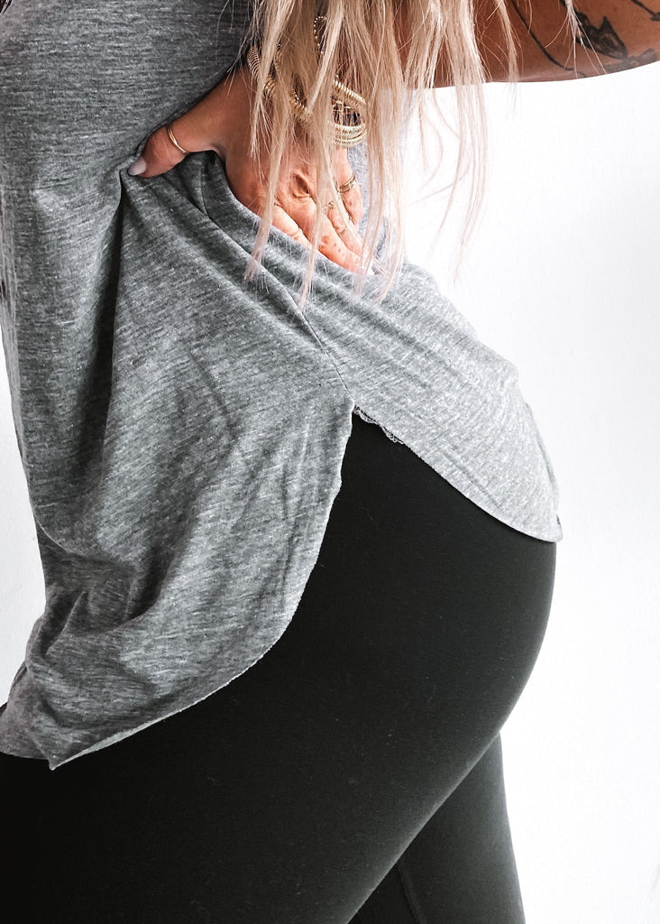 LIMITED EDITION SIDE SLIT TEE – Pebby Forevee