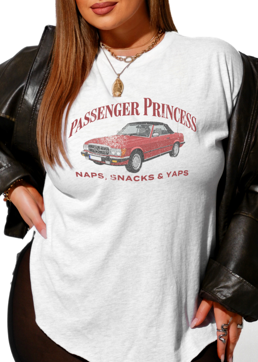 PASSENGER PRINCESS SIDE SLIT TEE – Pebby Forevee